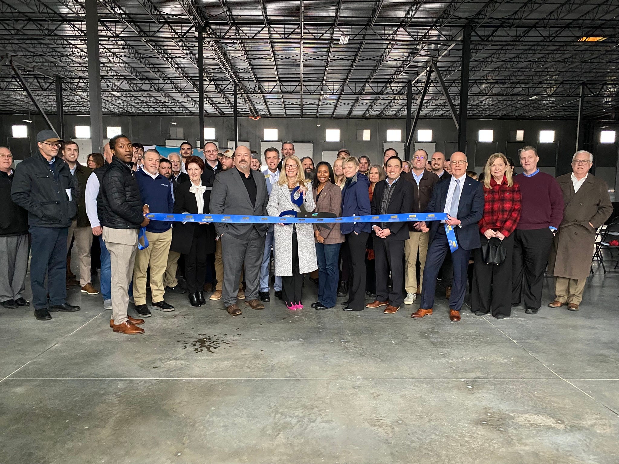 New bridge off Smokey Park Highway to Enka Commerce Park is now open in ...