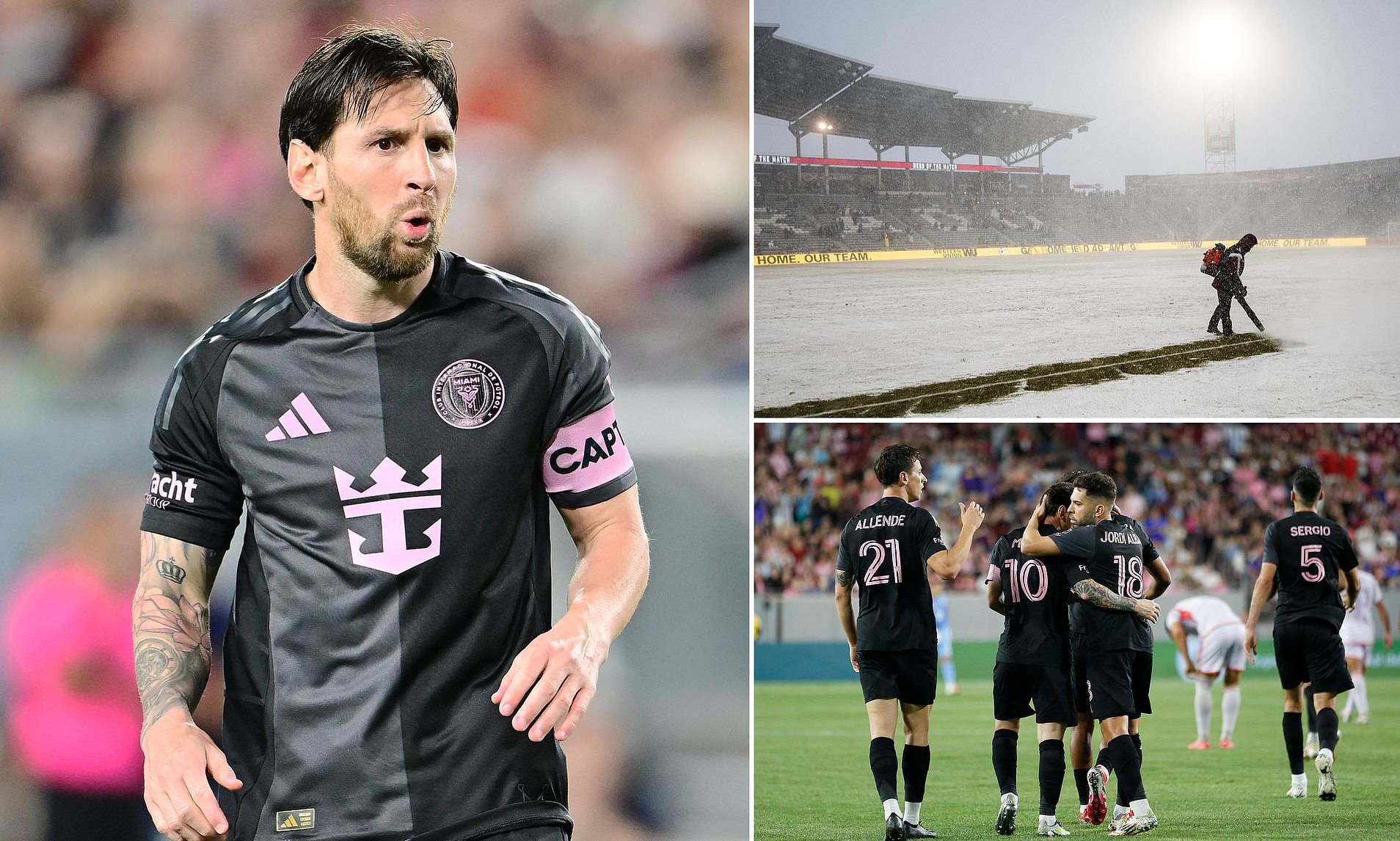 So he COULDN'T do it on a cold Tuesday night in Stoke! Lionel Messi ...