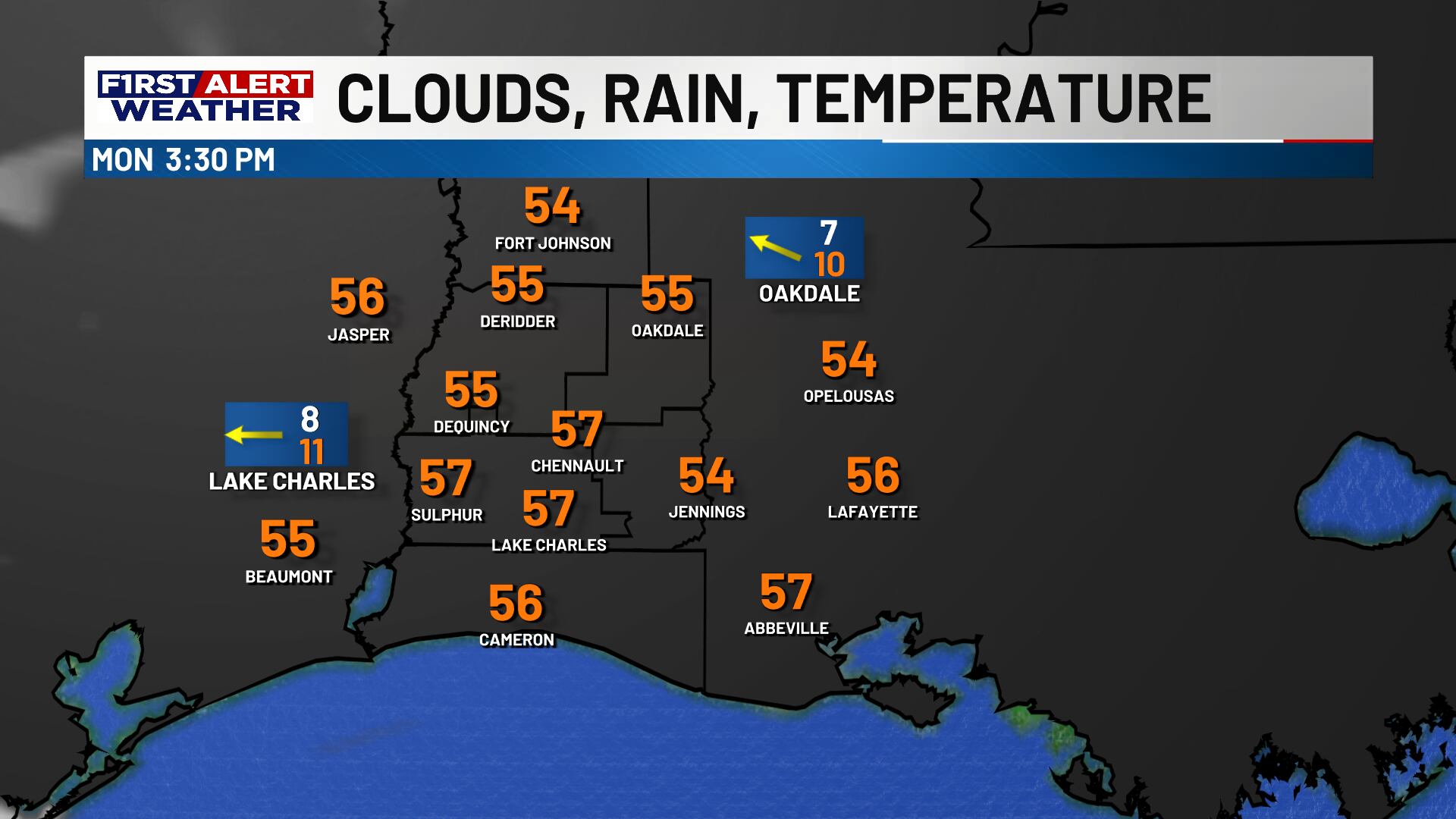 First Alert Forecast: A frosty but clear start to the week with some ...