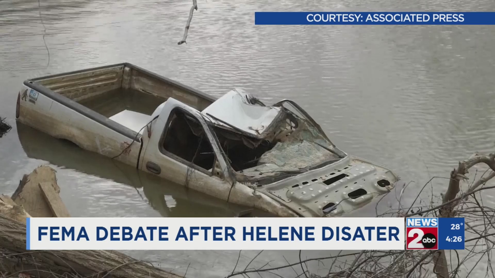 FEMA debate after Hurricane Helene disaster