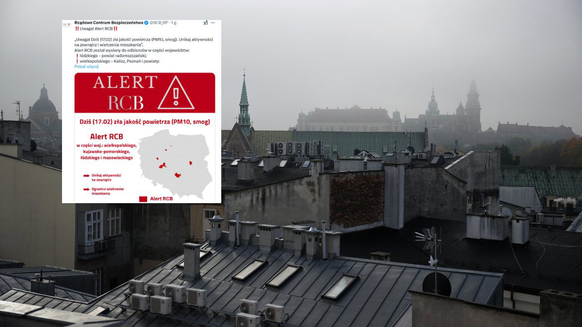 Lepiej nie otwieraj okna. Jest nowy alert RCB Lepiej nie otwieraj okna. Jest nowy alert RCB