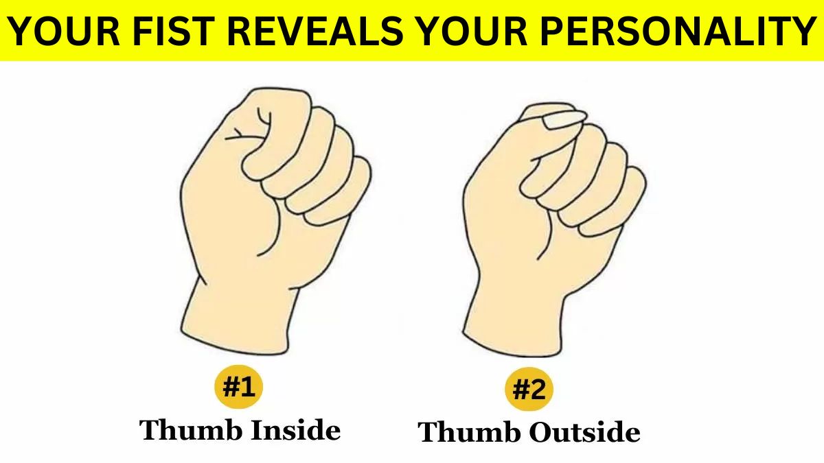 Your Way Of Clenching Your Fist Reveals Your Hidden Personality Traits