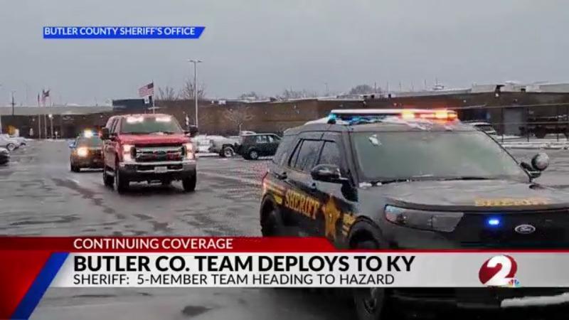 Butler County ERS Team deployed to Kentucky