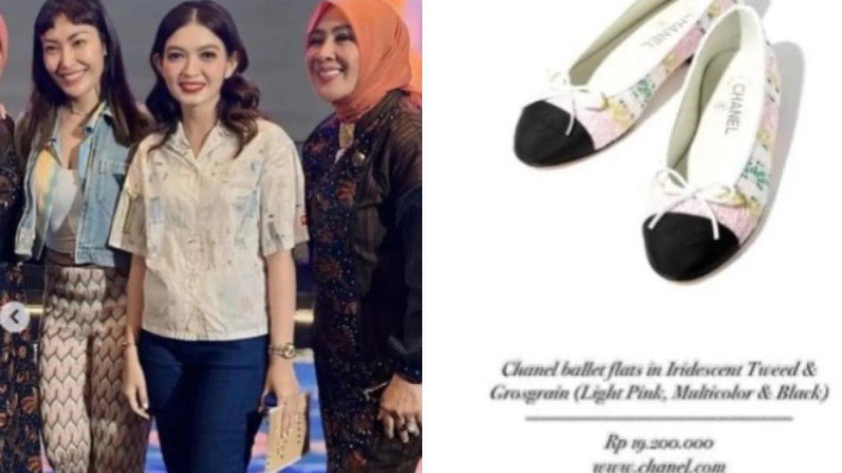 Sepatu Teplek Selvi Ananda Kala Foto Bareng Artis,Produk Italia dengan ...