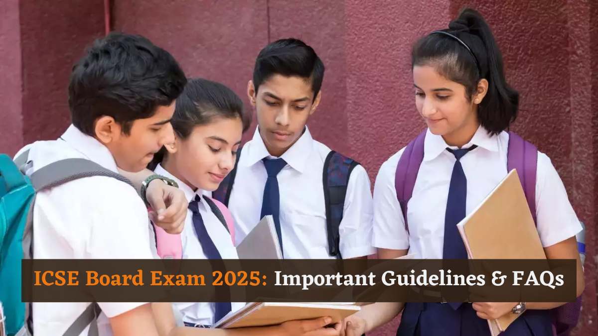 ICSE Board Exam 2025: Class 10th Exam Today, Check Updates, Exam ...