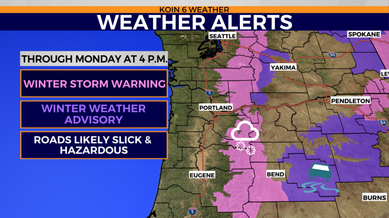Weather Alerts still in place around the PNW