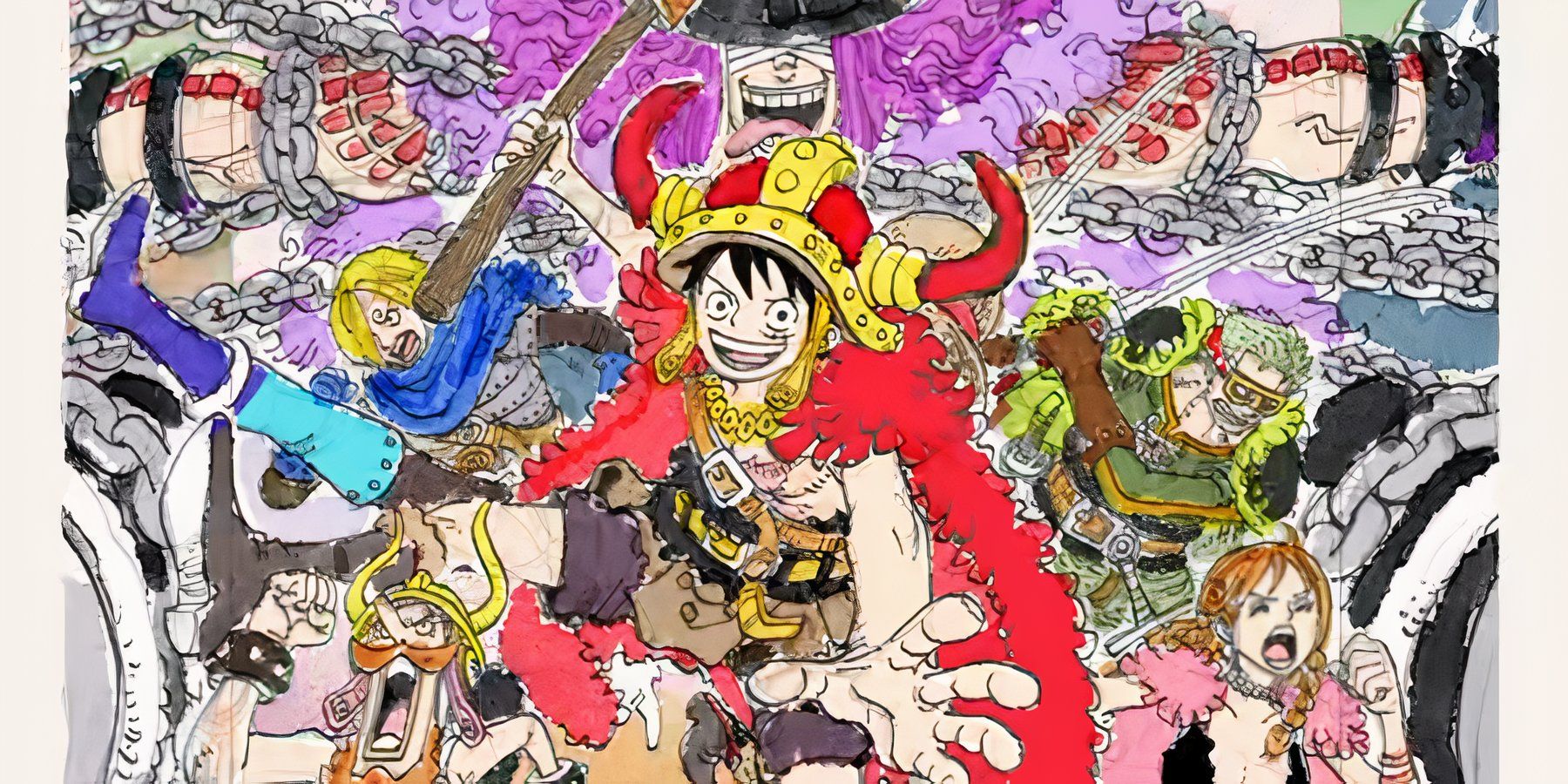 One Piece: Oda Finally Reveals Loki's Color Scheme