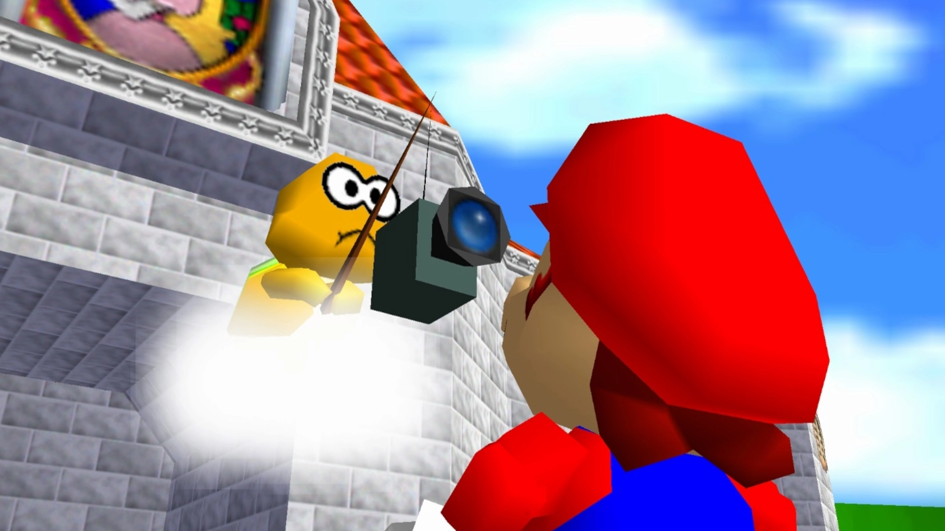 Viewers watch in horror, unable to help, as blindfolded Super Mario 64 ...