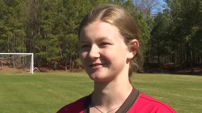 Greenbrier student who made full court shot is turning heads again