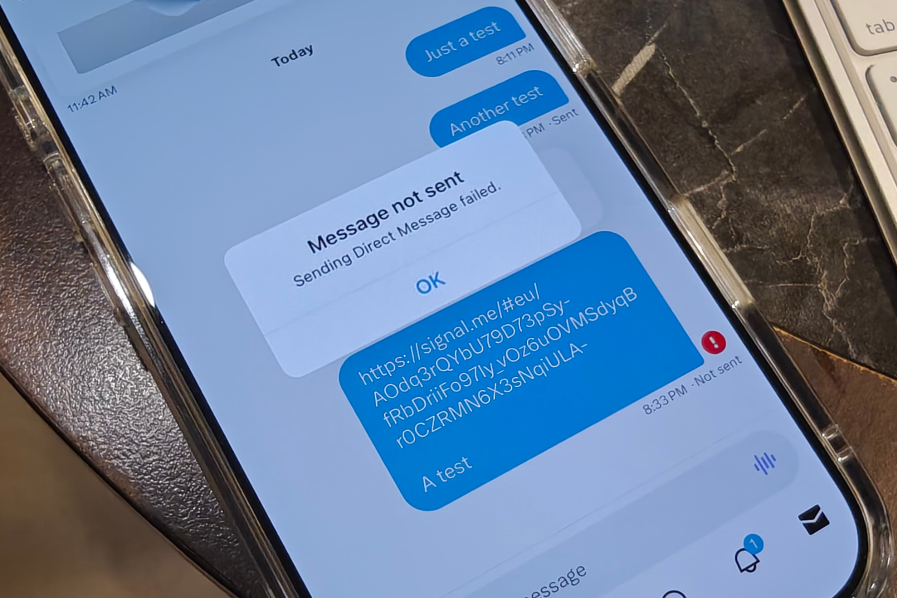 X is blocking links to secure messaging platform Signal