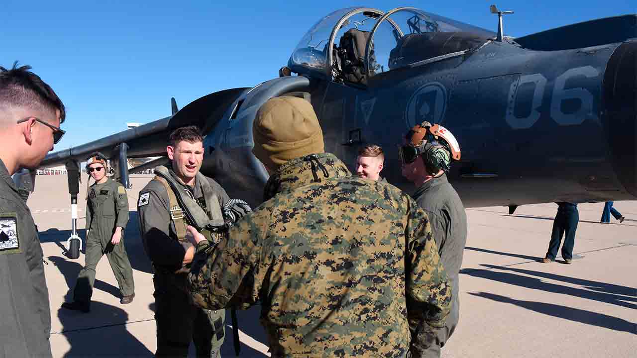 AV-8B Harrier II from the Marine Corps Finds a New Home After Retirement