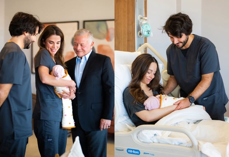 Who is Princess Iman? Queen Rania’s daughter welcomes a baby girl