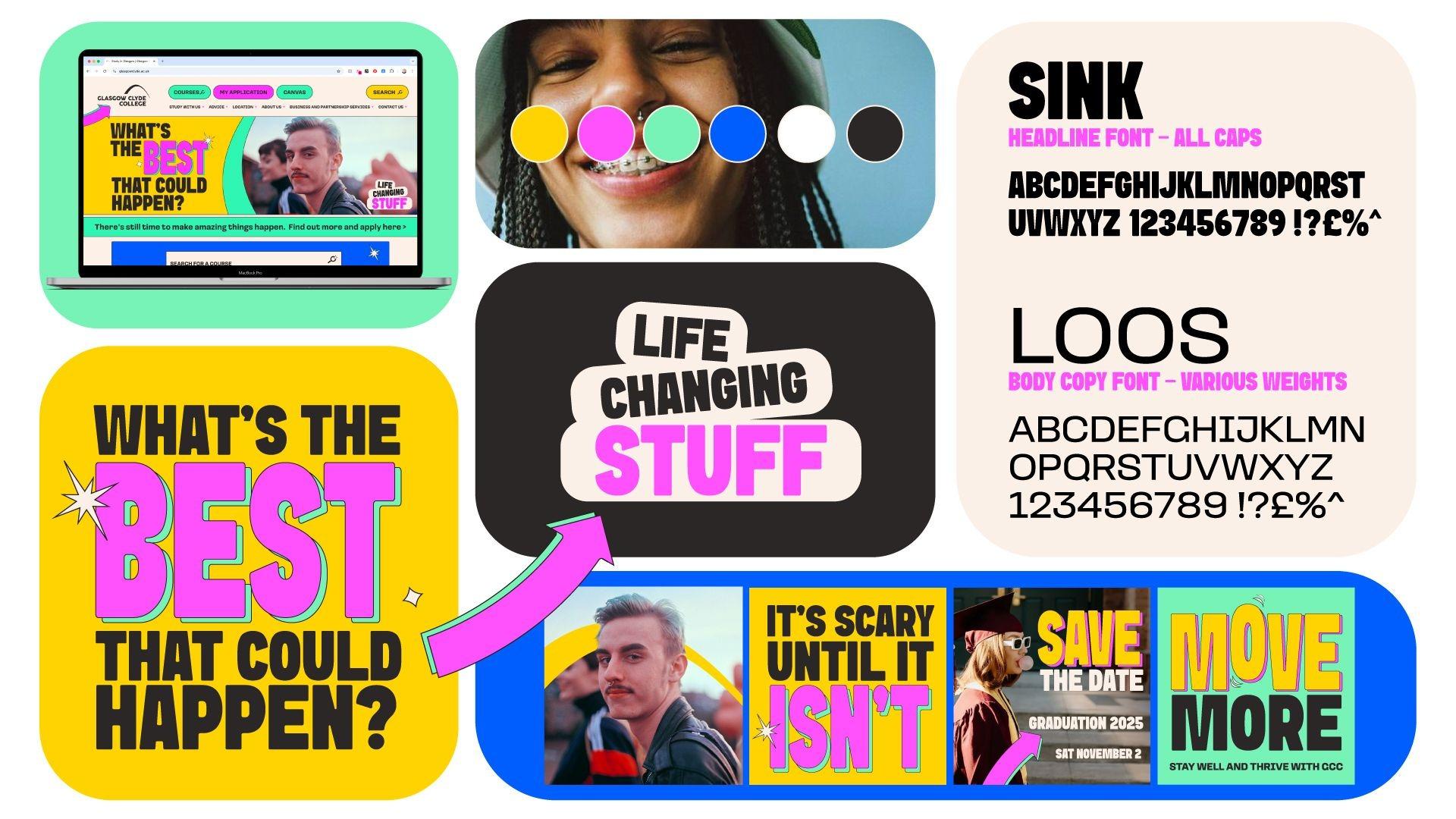 Glasgow Clyde College reveals bold new brand positioning and visual ...