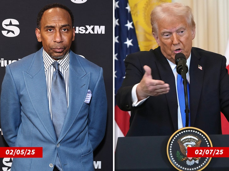President Trump's Bizarre Harlem Rant When Stephen A. Asks About Harvard