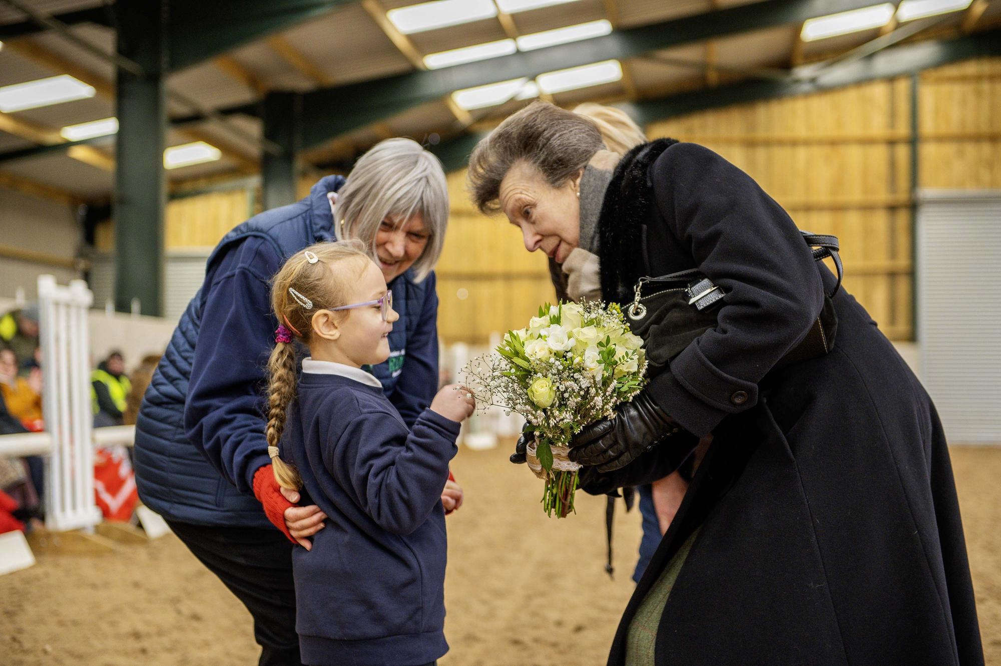 Ten pictures of Princess Anne's royal visit to Buxton