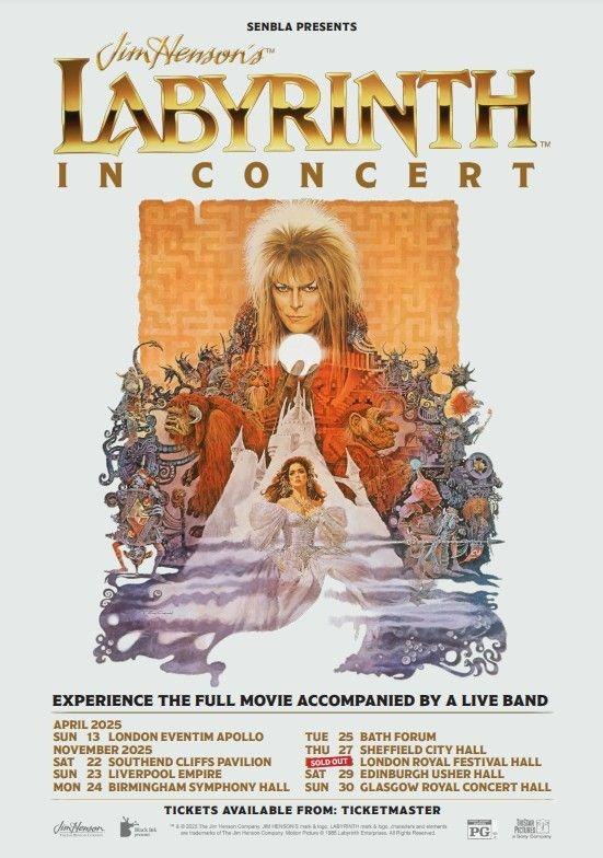 Jim Henson’s ‘Labyrinth: In Concert’ coming to Glasgow
