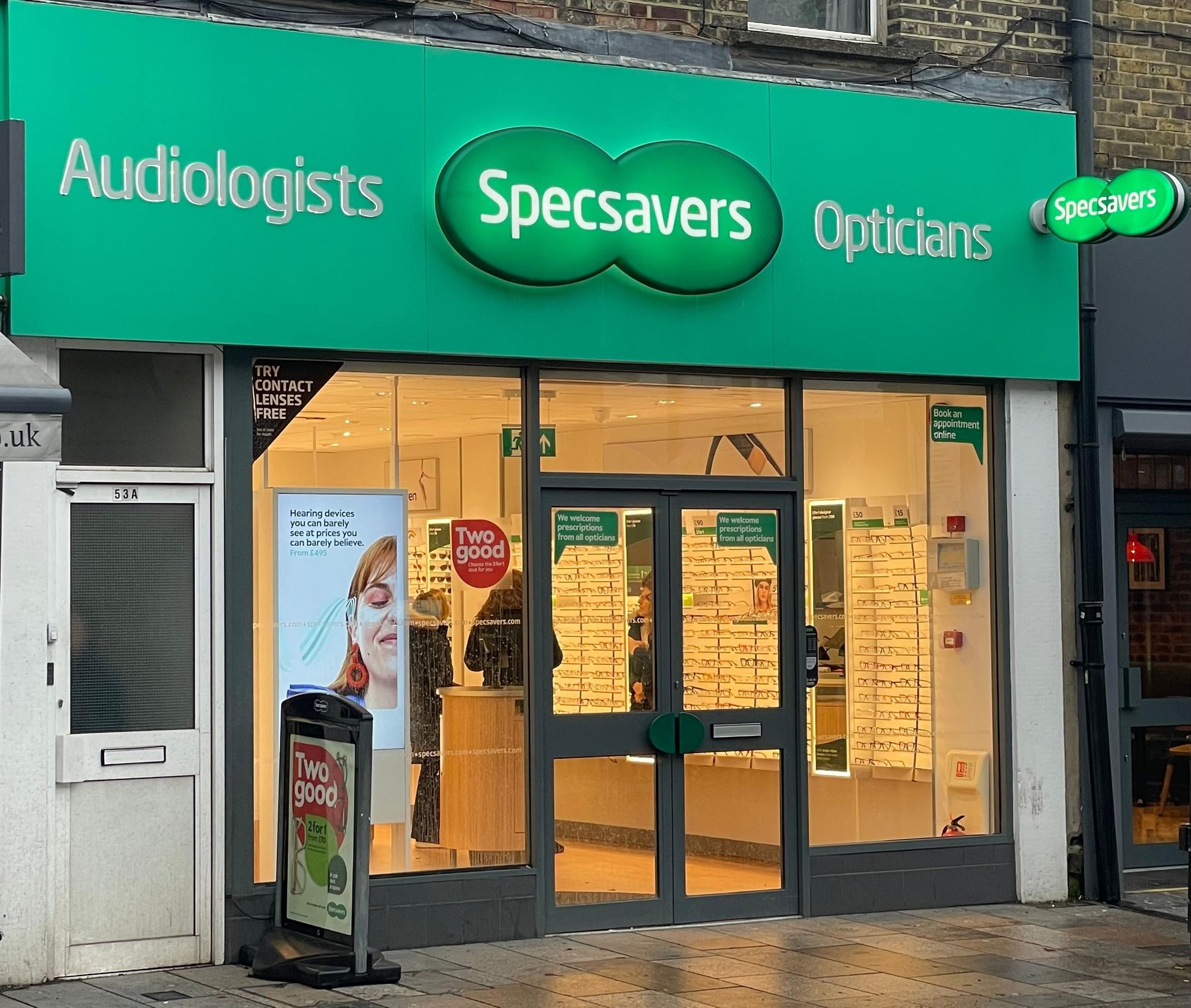 Sidcup opticians celebrate anniversary with store refurbishment