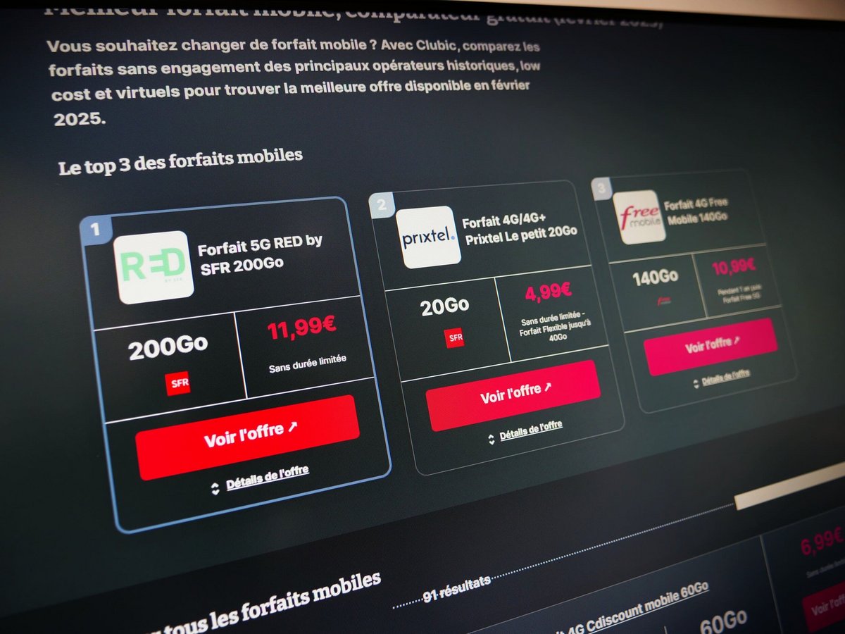 Près d'un opérateur télécom sur deux informe mal les abonnés sur leur forfait mobile ou leur ...