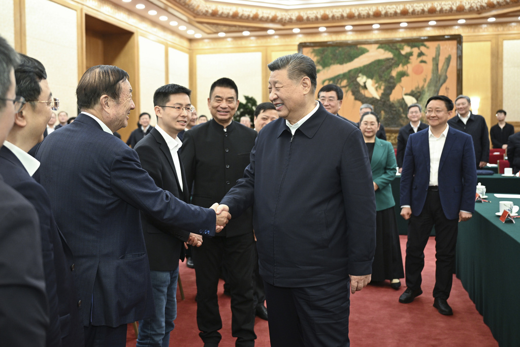 China's Xi promises policy stability at meeting with business leaders ...