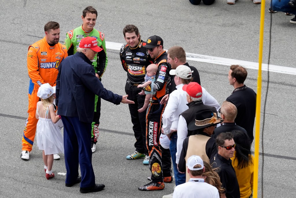 Trump’s adorable granddaughter Caroline waves to supporters from ...