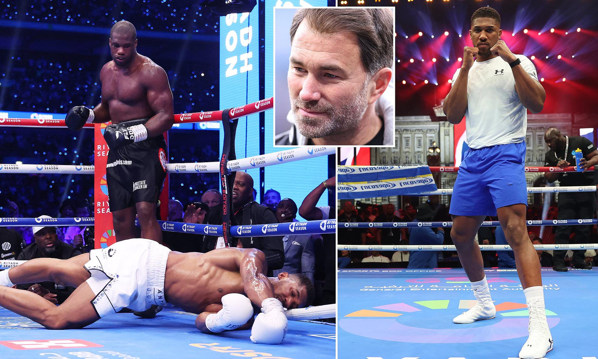 Eddie Hearn reveals when he plans to talk to Anthony Joshua about ...