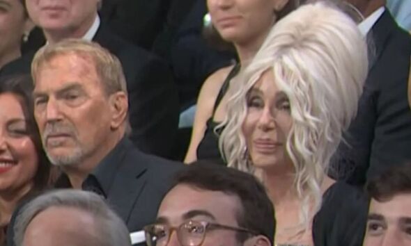 Kevin Costner and Cher have eyebrows raising with 'intimate moment' at ...