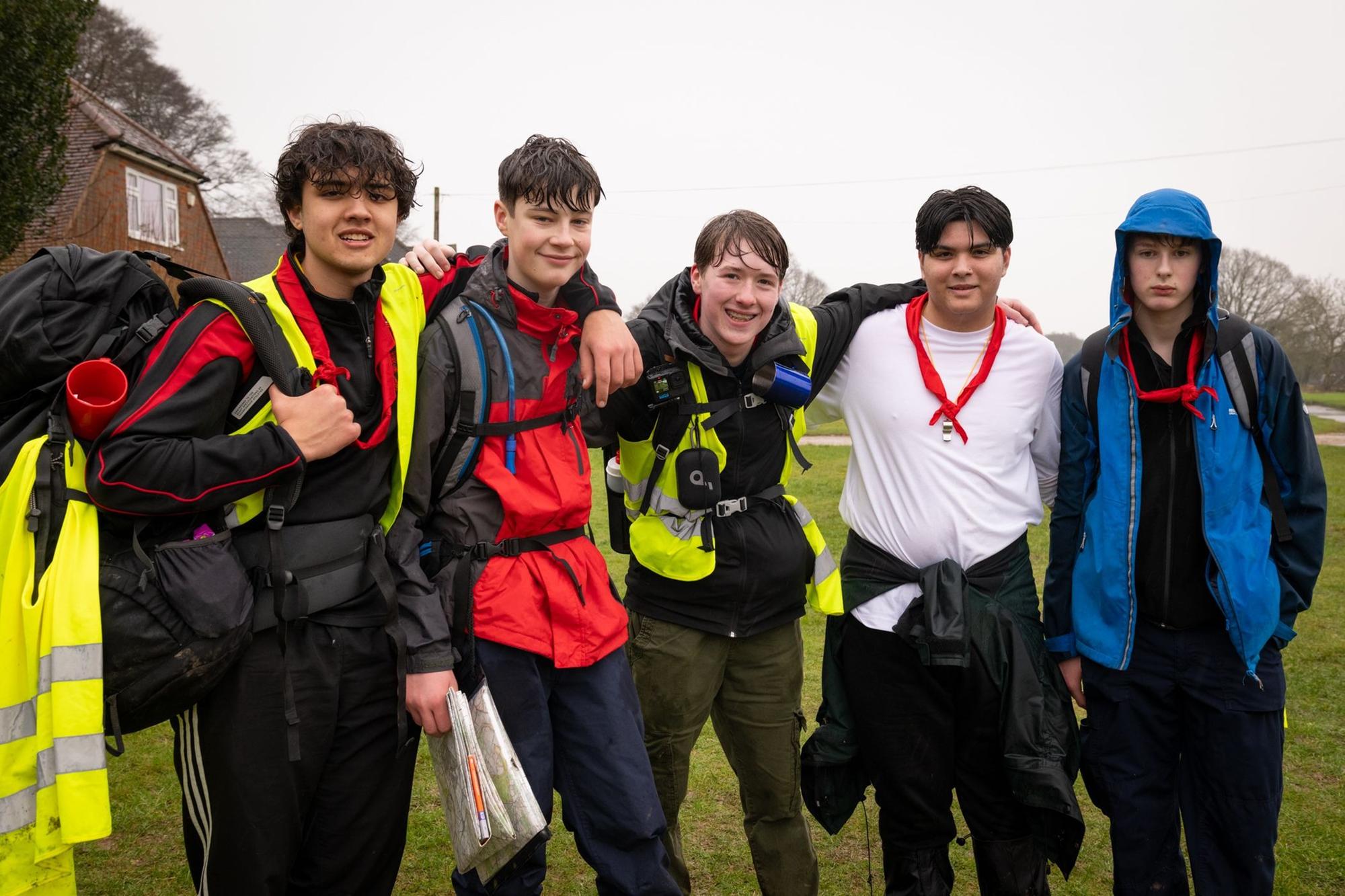 Scouts from Havering complete extreme Challenge Event