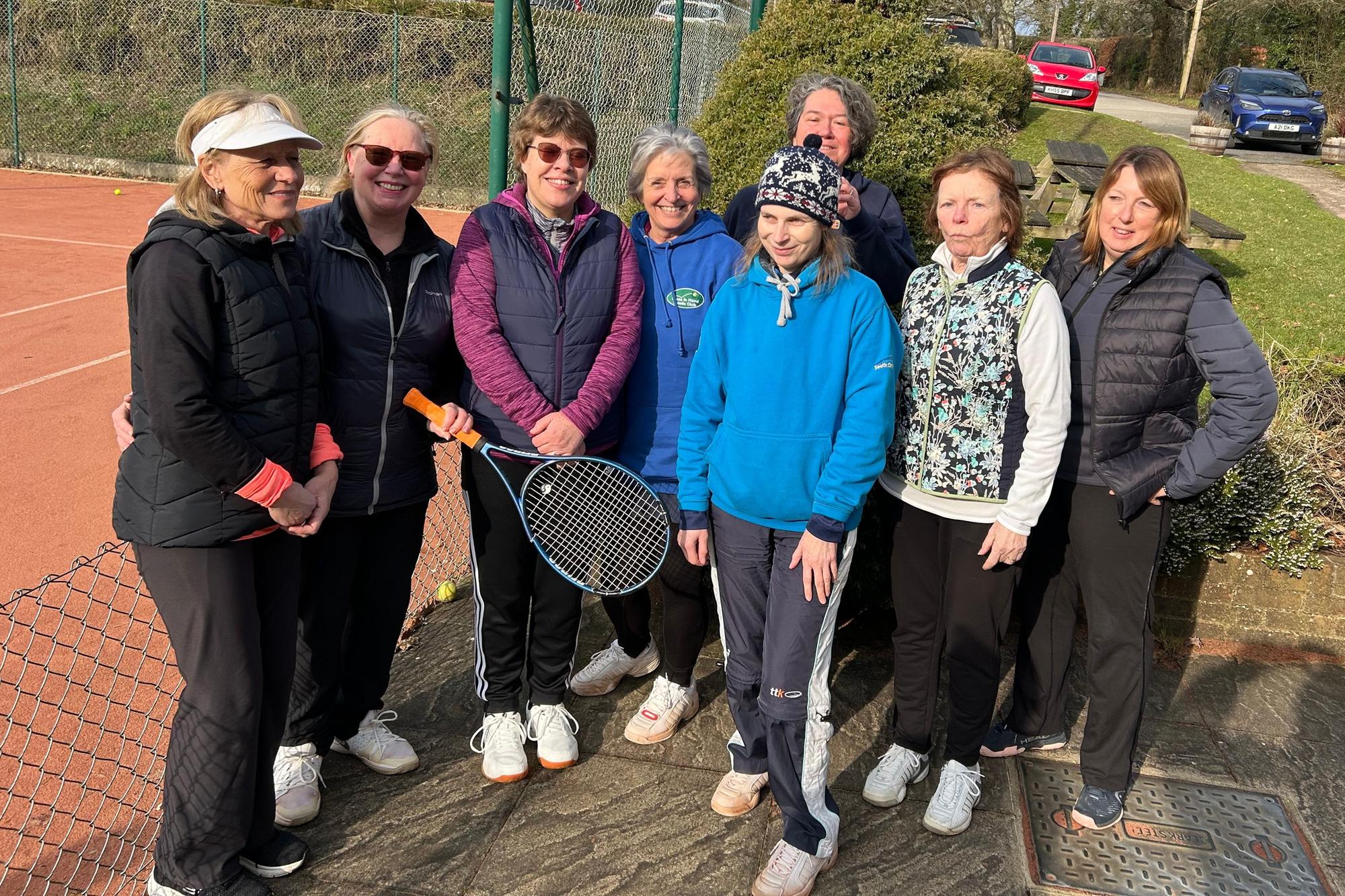Victory and loss for Hampden Park Ladies Tennis Teams