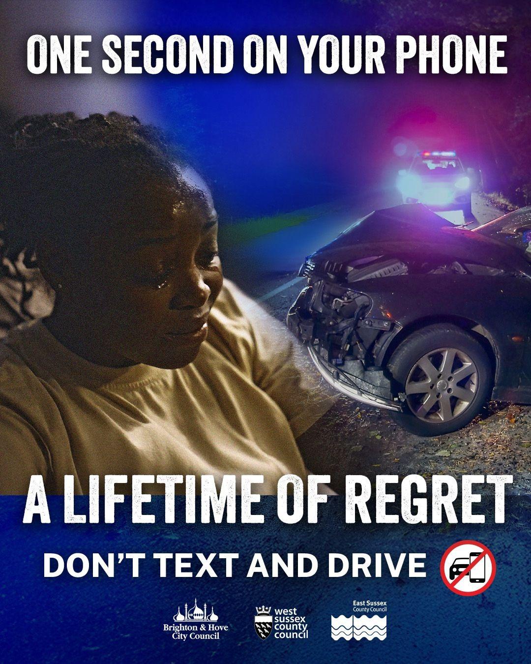 Mobile phone dangers highlighted in road safety campaign