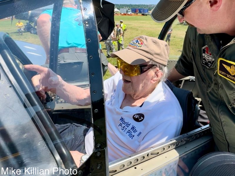 A Visit with Elmer: Spending an Afternoon With a World War II P-51 Pilot