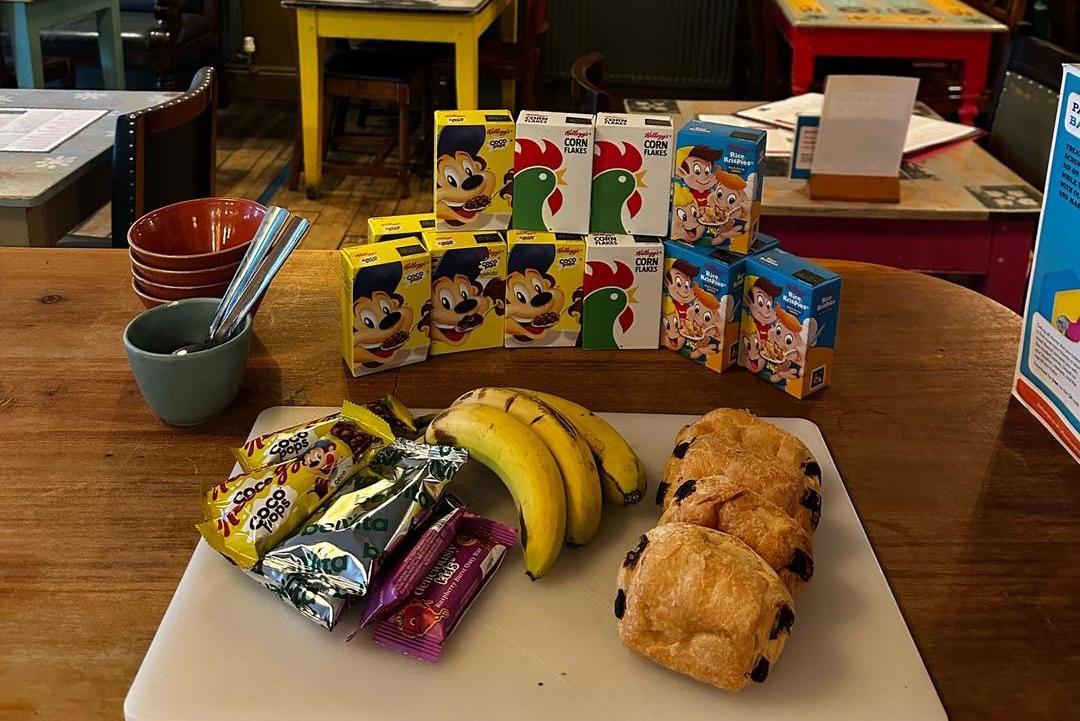 Mansfield café hosts free half-term breakfast club for children