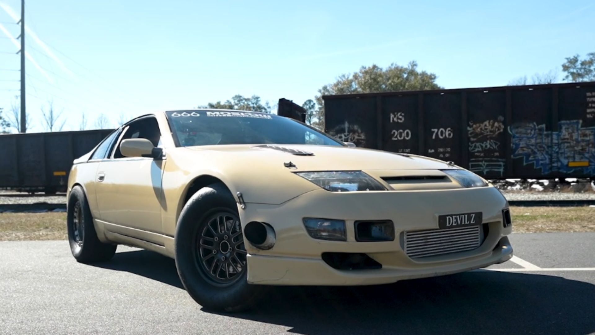 1996 Nissan 300ZX Pushes Over 1,200 Horsepower