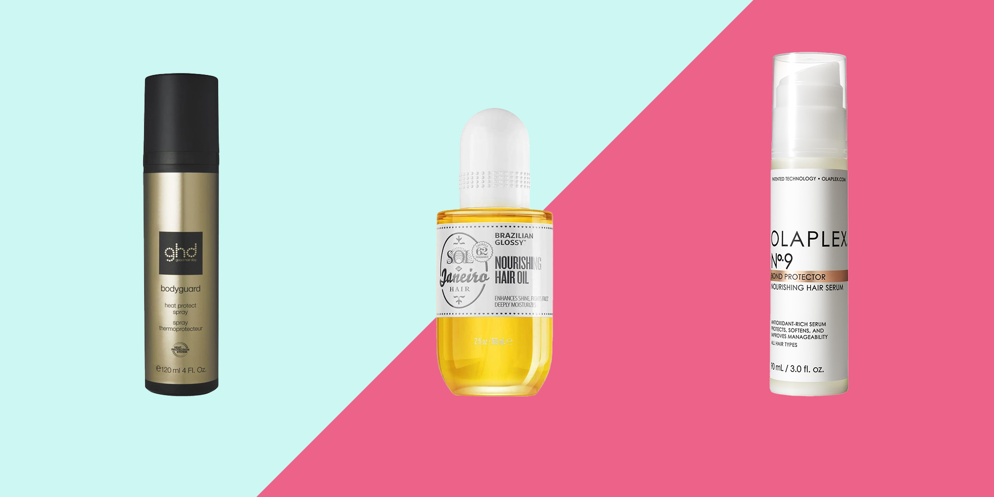 Best heat protection sprays, creams and oils for every hair type