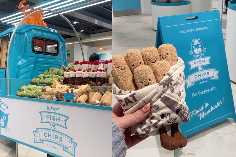 Jellycat's iconic fish and chip van experience arrives at new ...