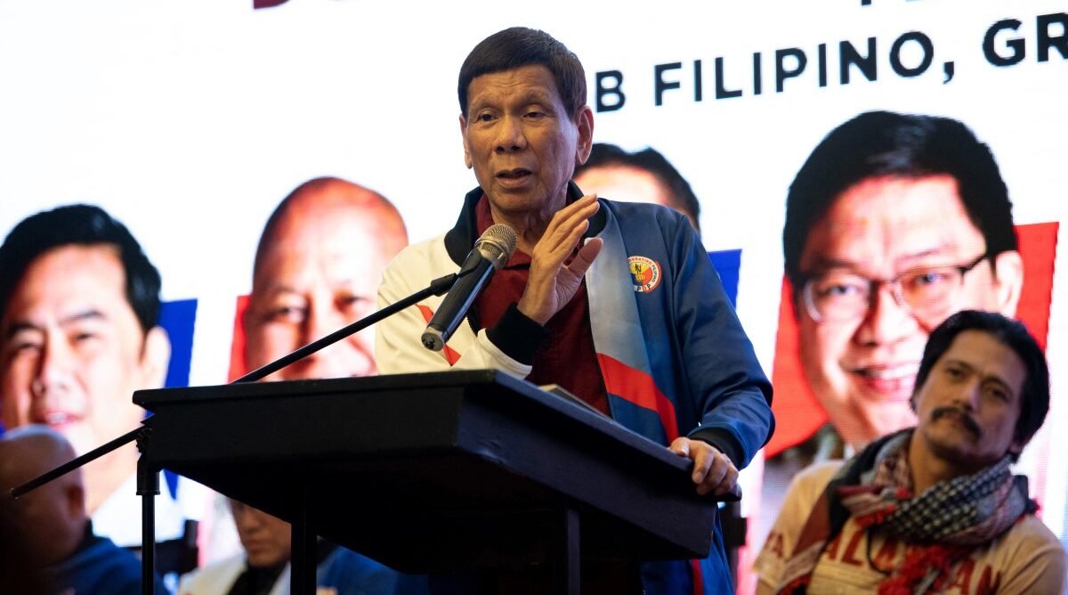 Former President Duterte to get legal aid from gov’t if needed – Palace