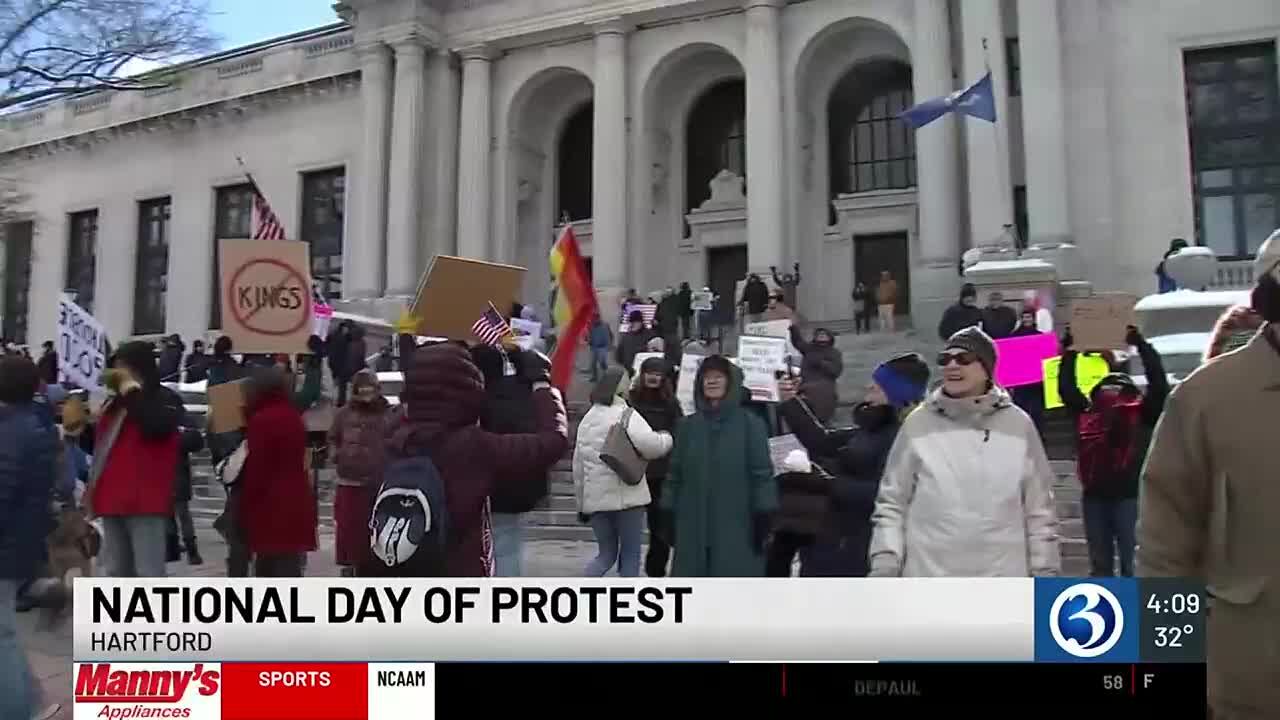 Presidents Day protests taking place in CT