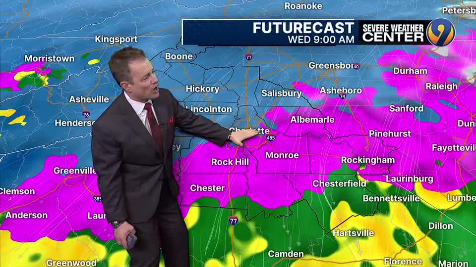 Monday evening forecast update with Chief Meteorologist John Ahrens