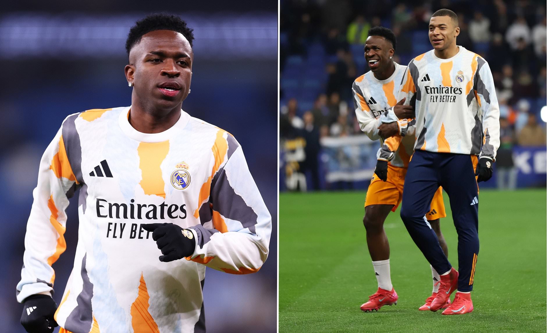 Vinicius Junior follows in footsteps of Real Madrid team-mate Kylian ...