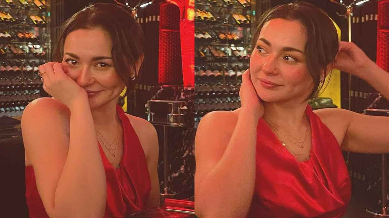 PICS: Kabhi Main Kabhi Tum star Hania Aamir’s b’day celebration continues; her red halter-neck ...