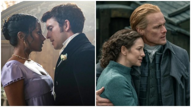 'Bridgerton' vs. 'Outlander': Which Period Romance Claims the Streaming ...