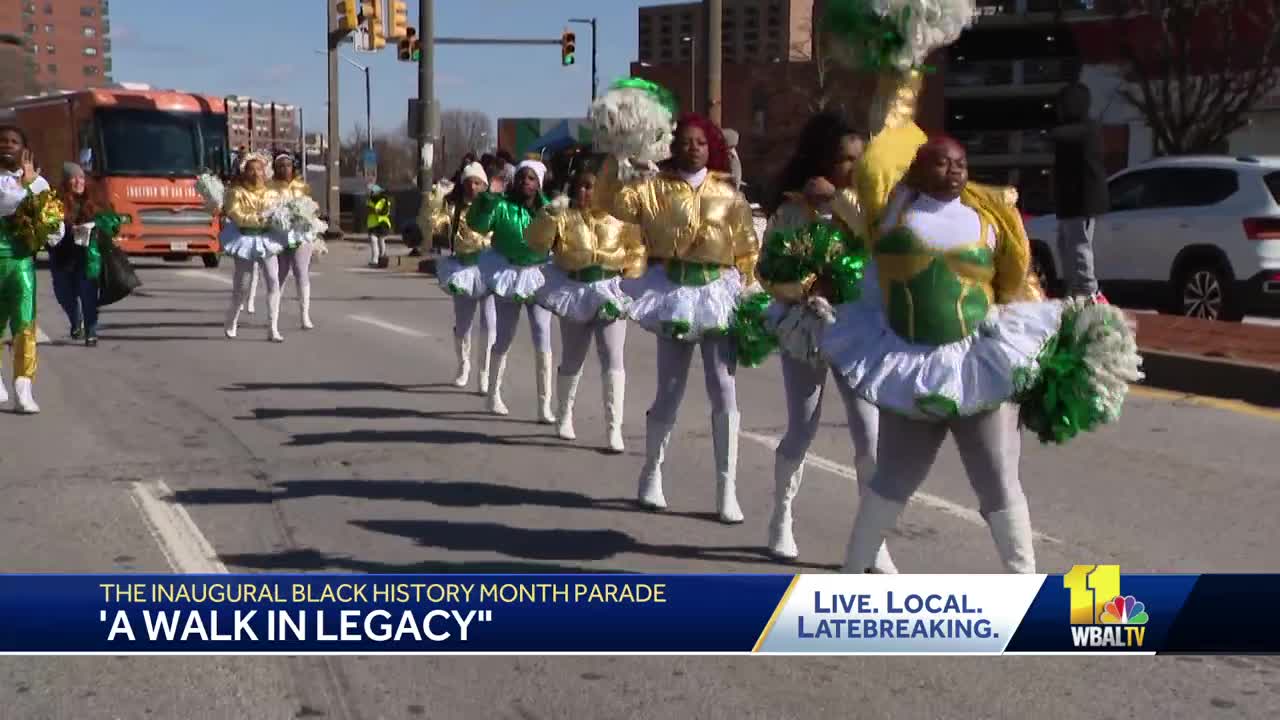 Baltimore hosts its first Black History Month Parade