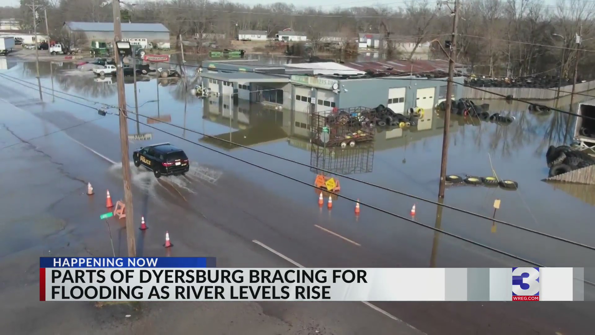 Dyersburg residents told to prepare for possible flood evacuations