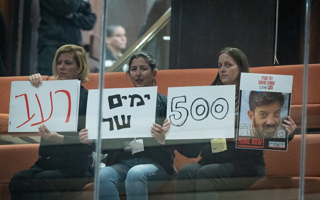 Freed hostage tells family David Cunio alive in Gaza, in first sign of life