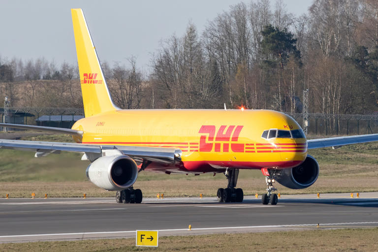 AviationTag Releases New DHL Boeing 757-200F D-ALEW Tags