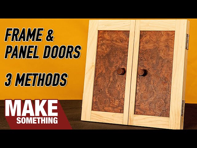 3 Ways to Make Frame and Panel Doors Cope & Stick Tongue & Groove