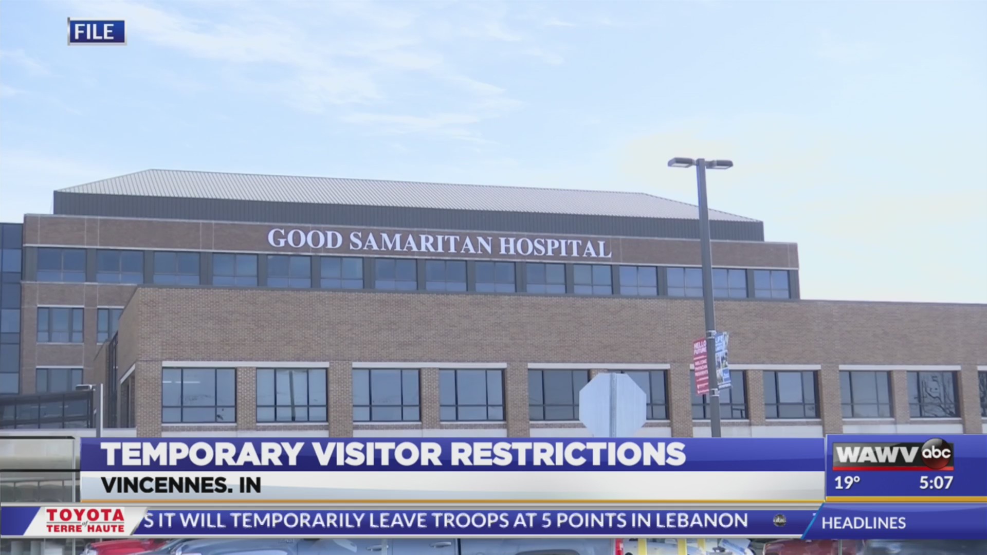 Local hospital puts in temporary visitor restrictions