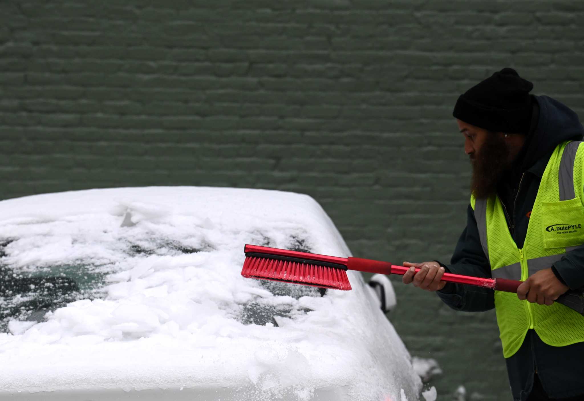 Winter isn't done yet -- some snow, ice coming to high elevations ...