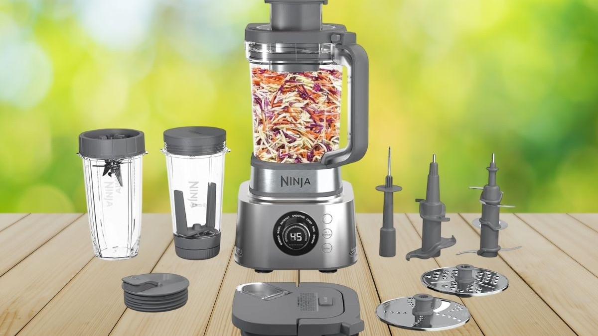 Procesador de alimentos Ninja Foodi con jarra casi a MITAD DE PRECIO+ ...