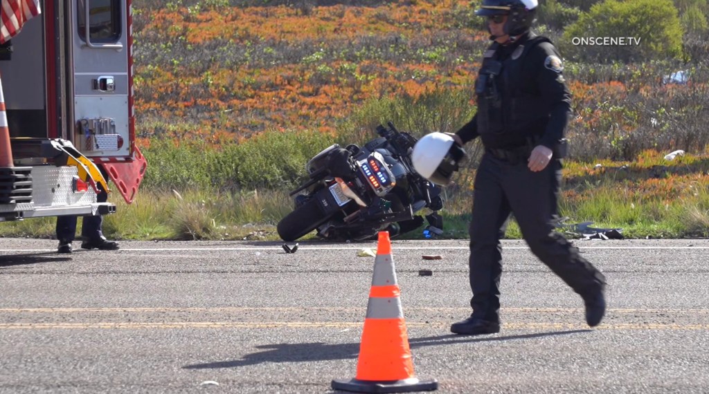 Motorcycle Officer Struck, Injured by Car After Escorting JD Vance in ...