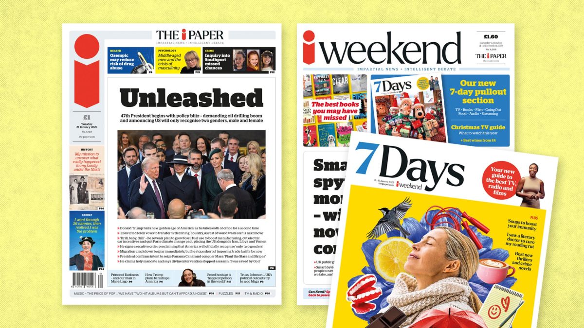 The i Paper shortlisted for three Newspaper Awards including best ...